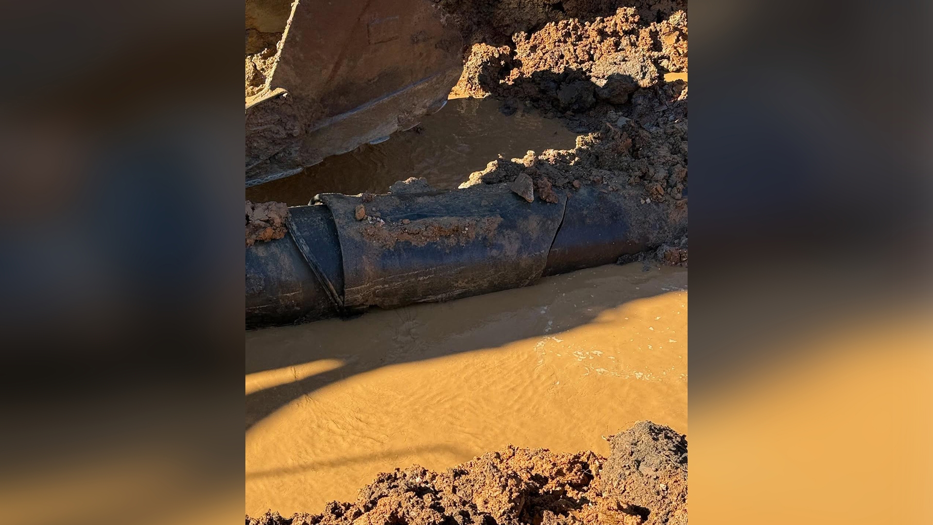 Crews replace damaged 24-inch water line in Madison County ...