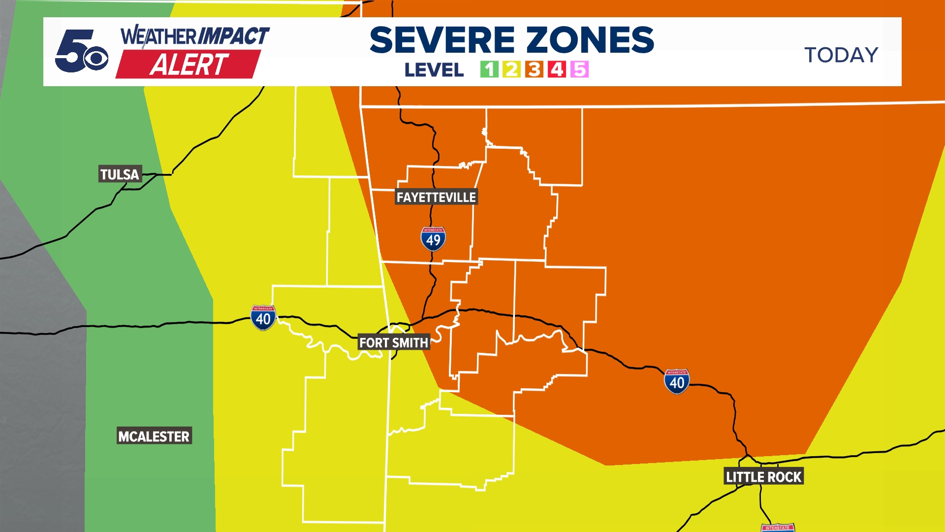 Easter weekend storms | Weather Impact Alert | 5newsonline.com