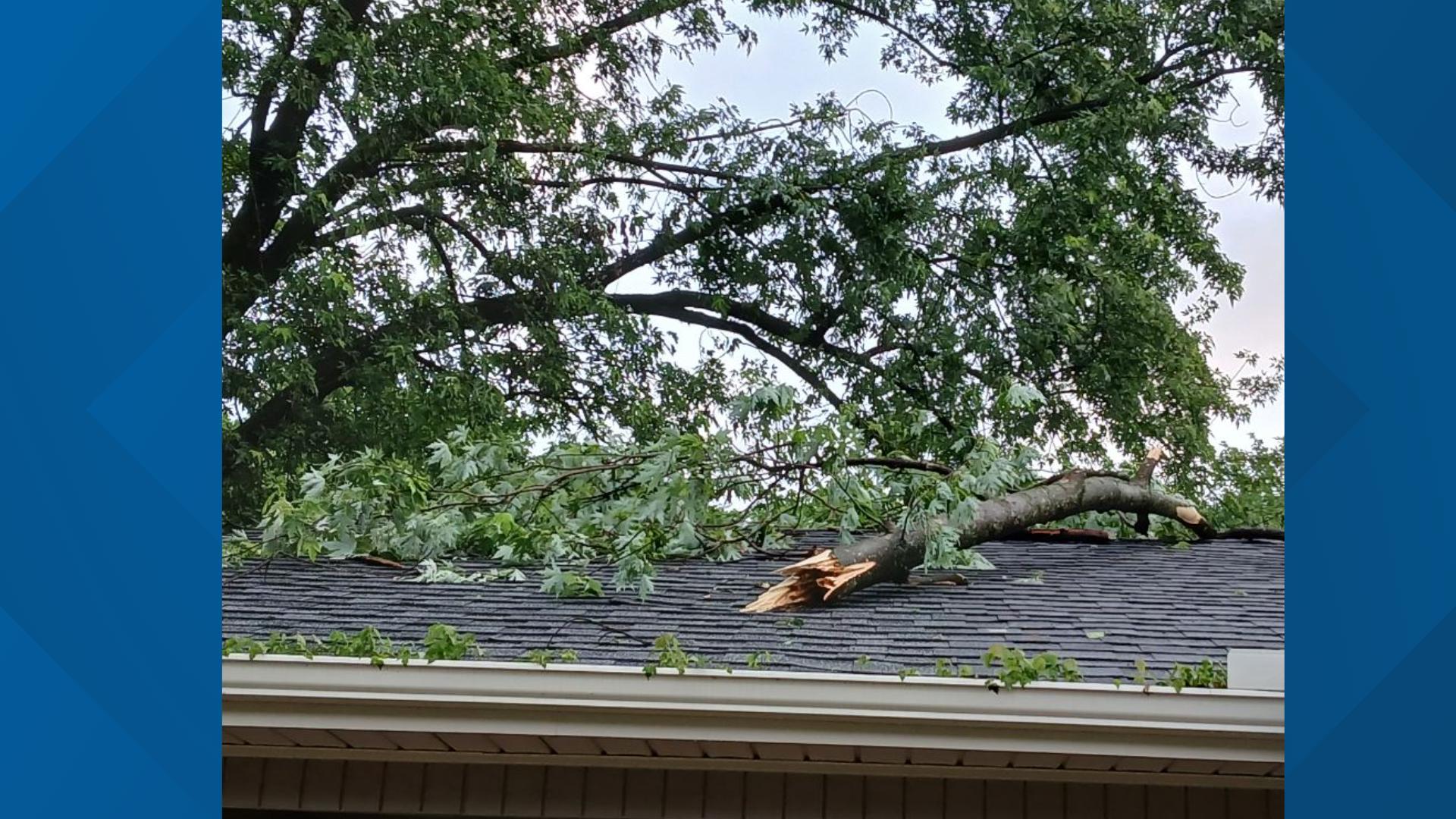 Tuesday morning storms tear through the Arkansas River Valley ...