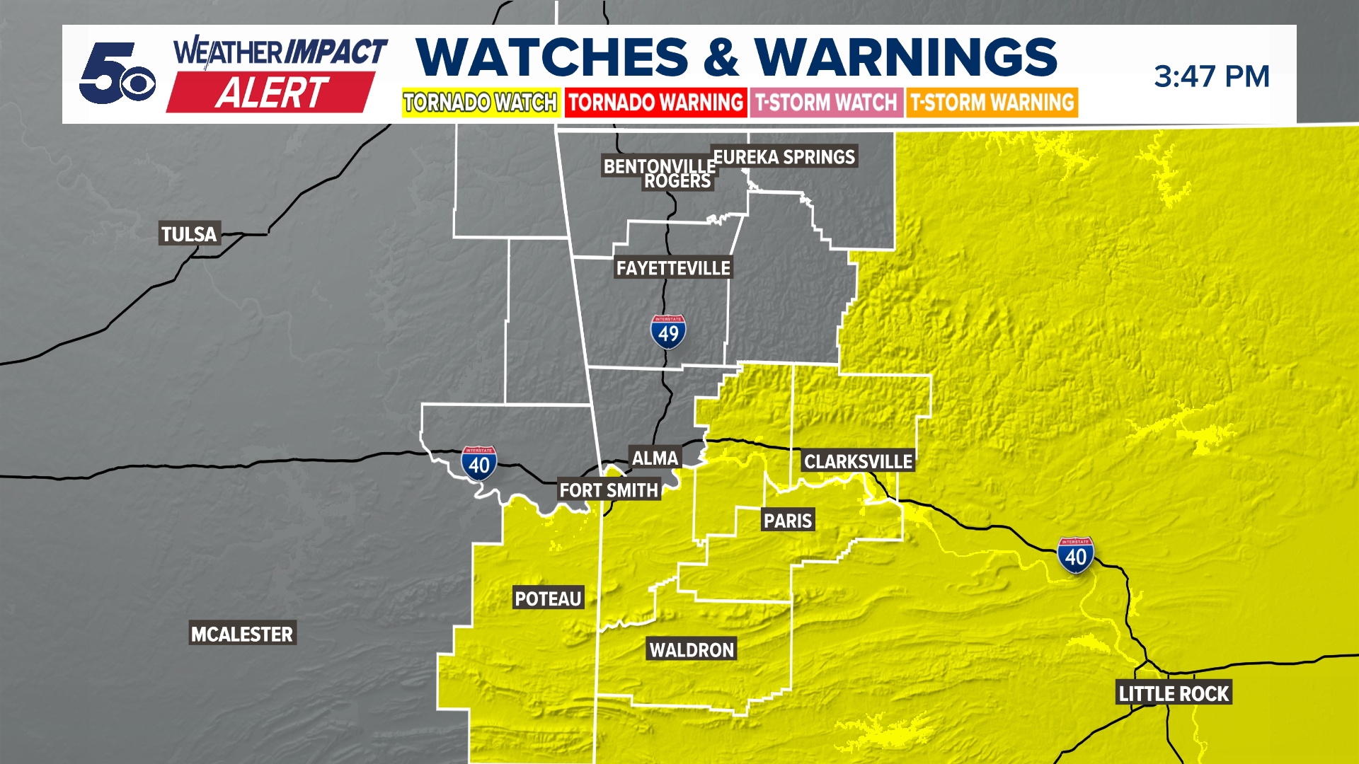Weather Impact Alert: Tornado and flood risks in Arkansas | 5newsonline.com