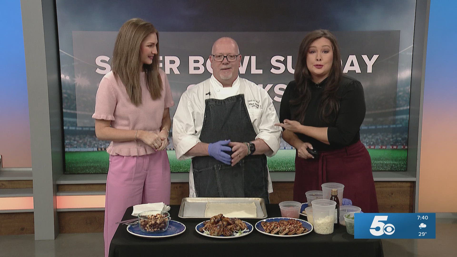 Chef Vince Pianalto's Super Bowl recipes | 5newsonline.com