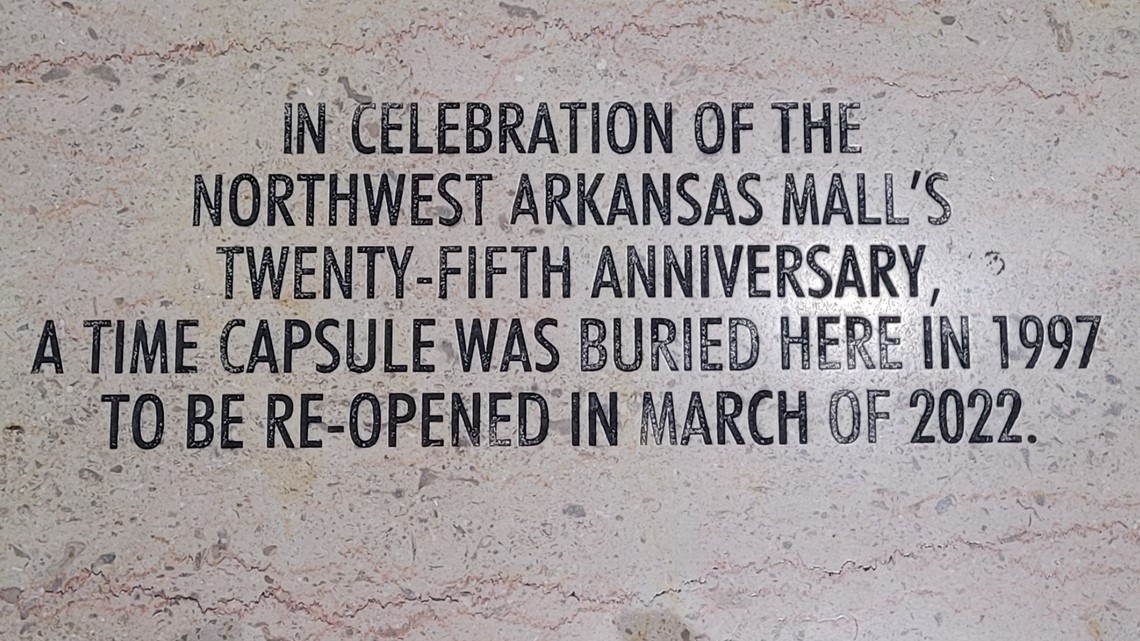 25-year-old time capsule to be opened in NWA Mall. | 5newsonline.com