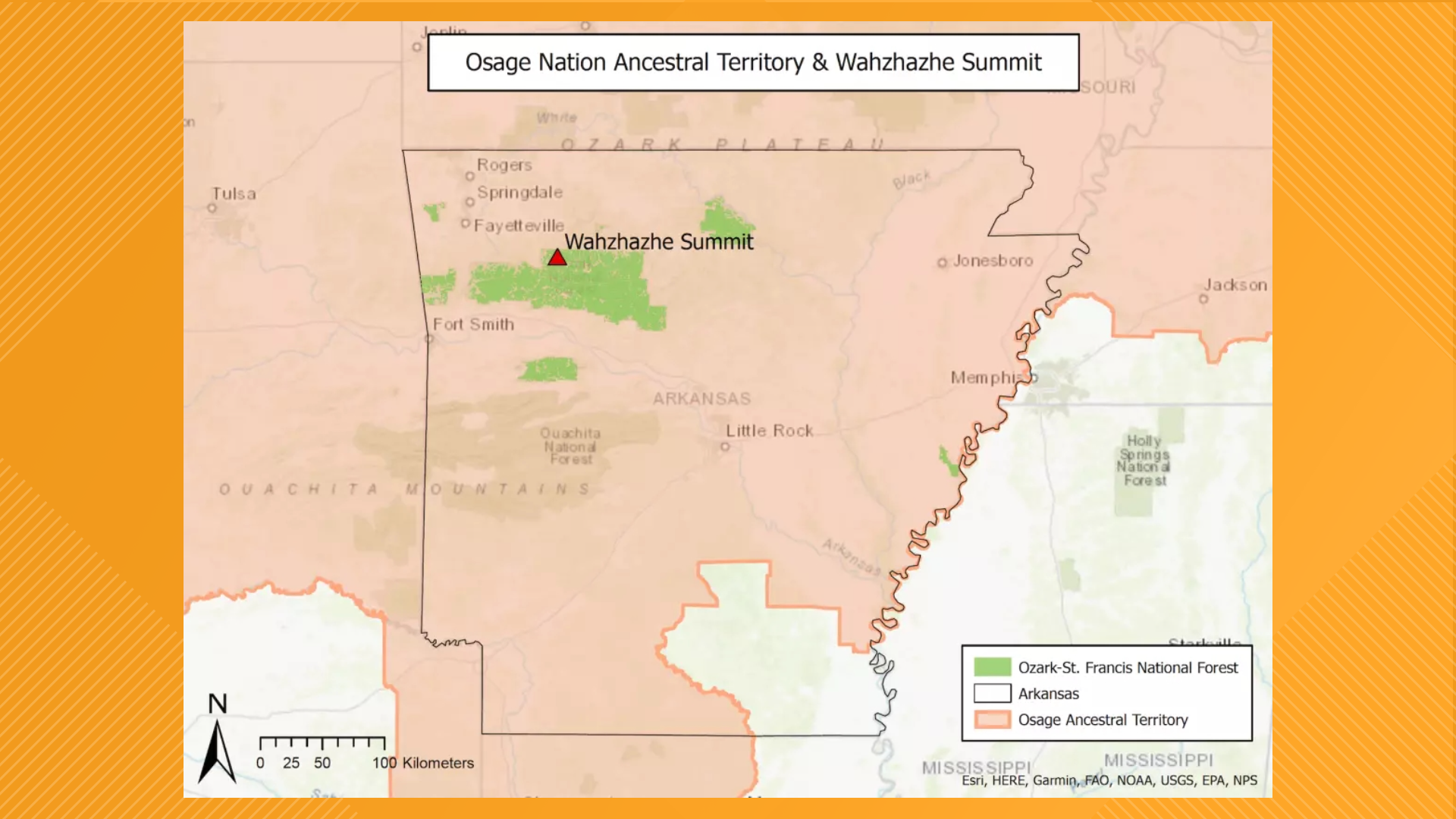 Highest peak in Ozark Mountains named 'Wahzhazhe Summit' | 5newsonline.com