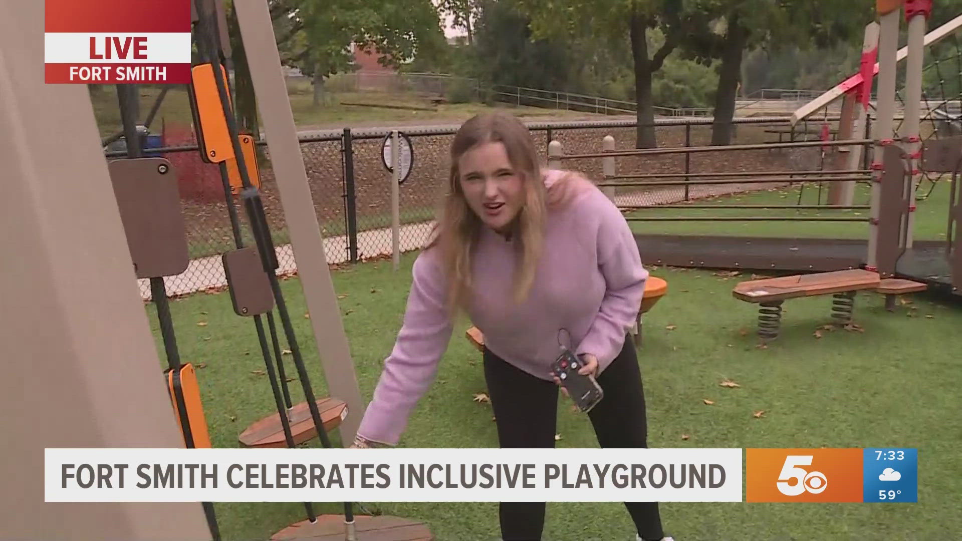 Fort Smith debuts inclusive playground at Carol Ann Cross Park ...