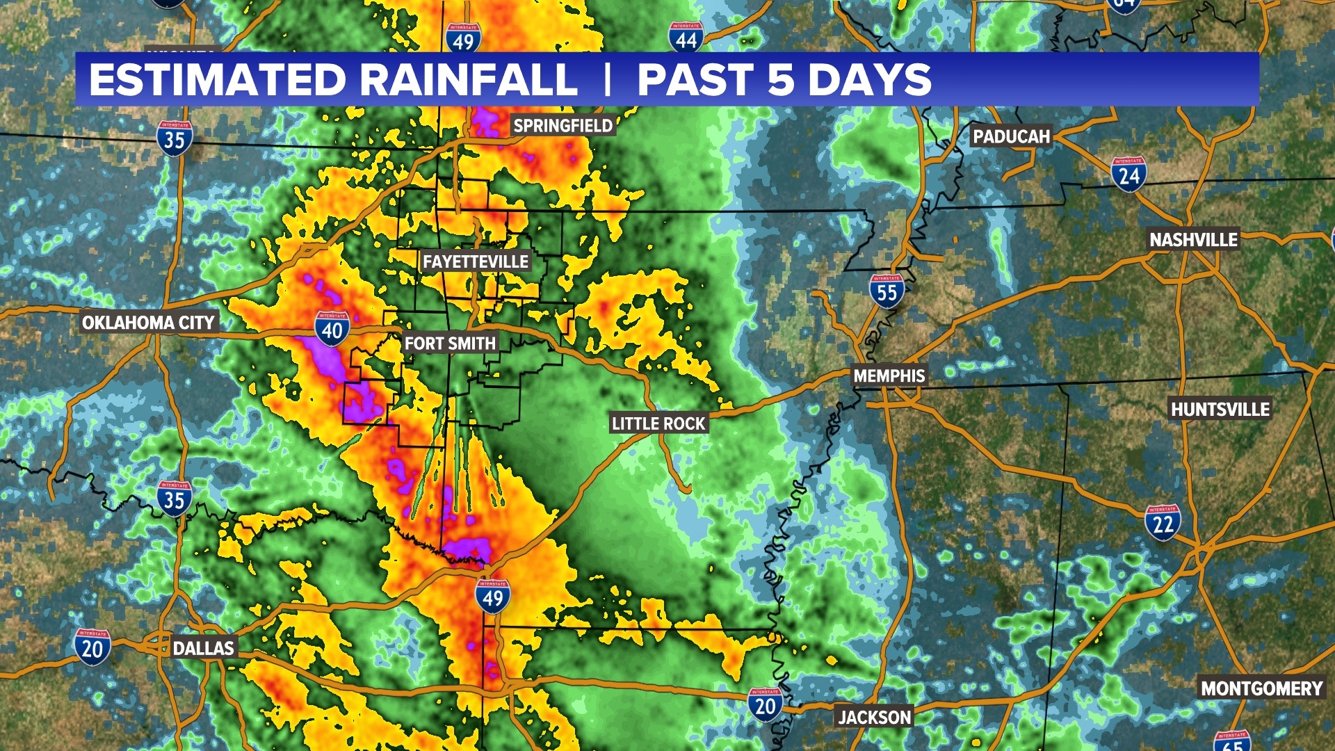 When is fall foliage at its peak in Arkansas? | 5newsonline.com