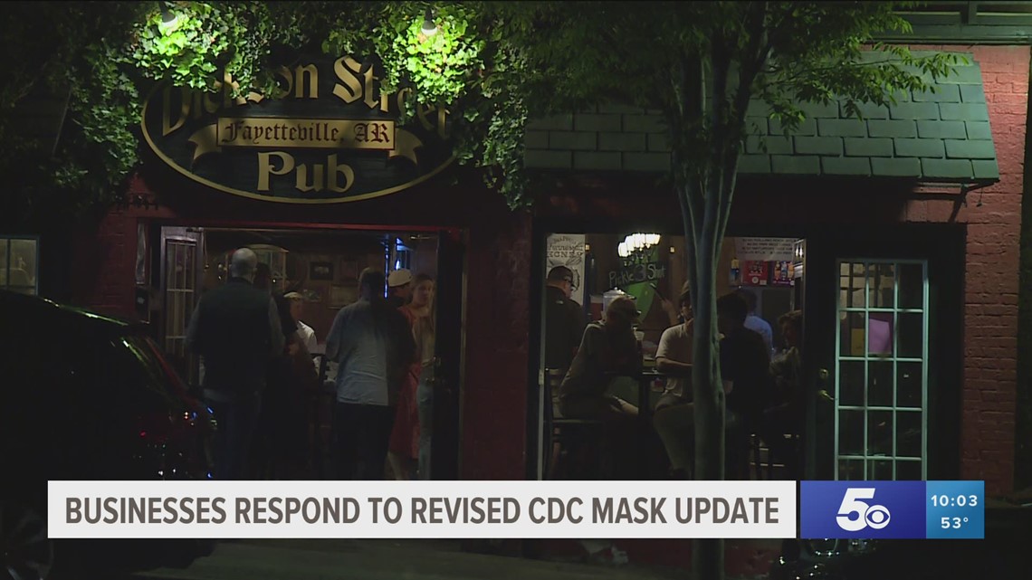 Businesses respond to revised CDC mask update | 5newsonline.com