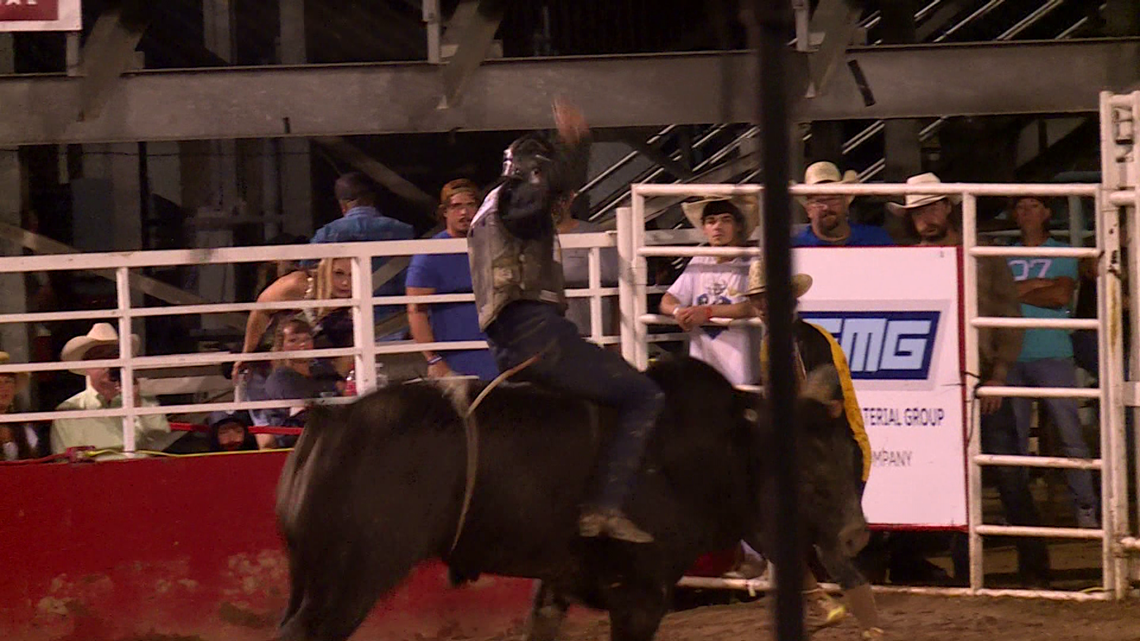 Thousands gathered inside Parsons Stadium for day two of Buckin’ in the ...