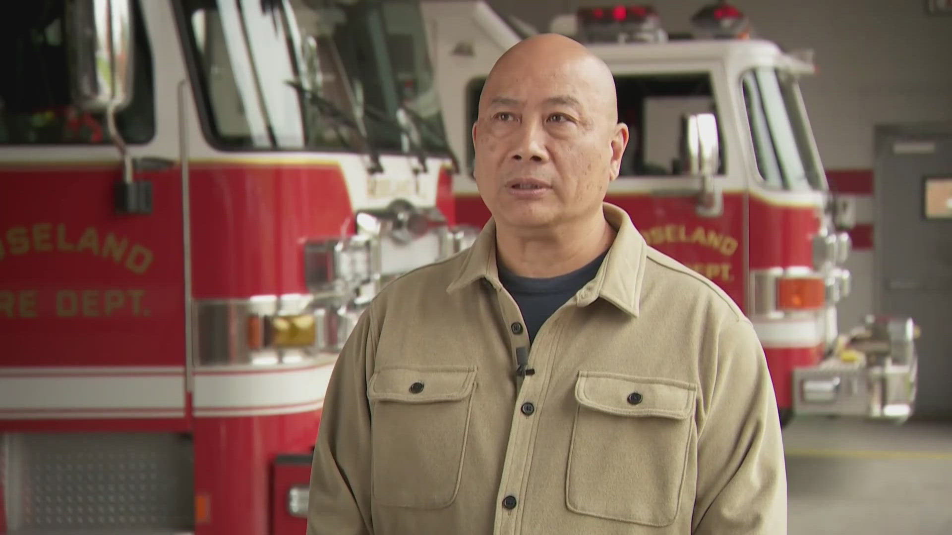 Firefighter advises regular lung cancer screenings after diagnosis ...