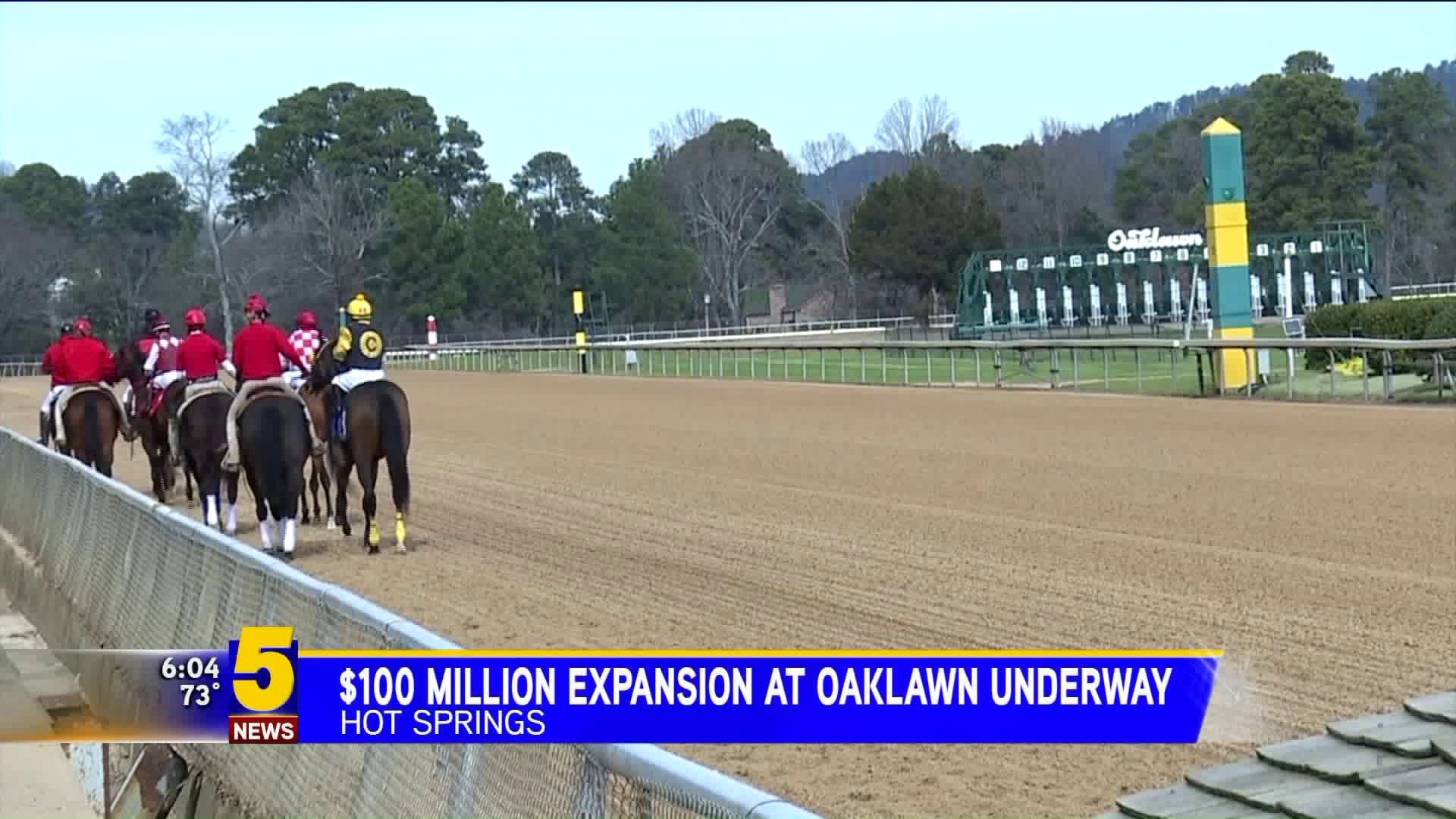 Work Underway On $100 Million Expansion At Oaklawn | 5newsonline.com