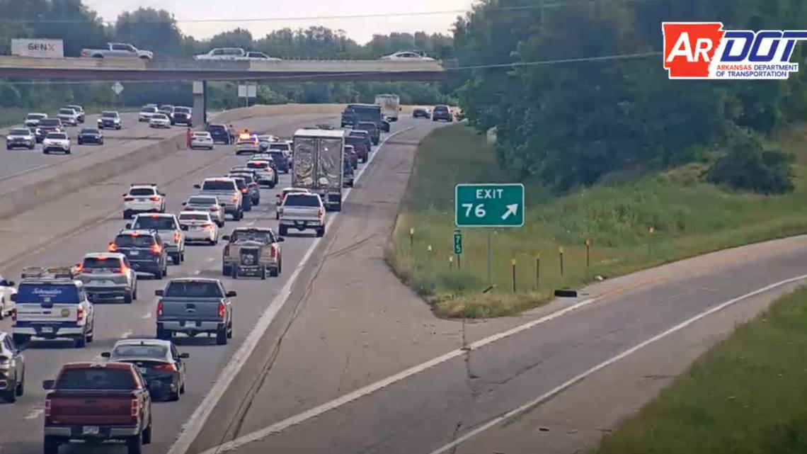 ARDOT: Crash blocks I-49 Exit 76 in Springdale | 5newsonline.com