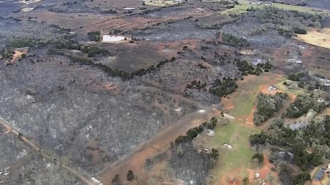 Oklahoma wildfires devastate hundreds of homes | Aftermath ...