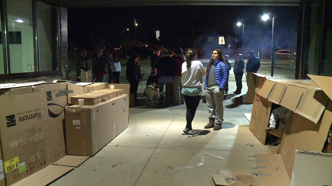 Fayetteville Students Camp Out To Raise Awareness For The Homeless ...