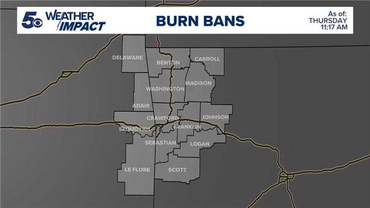 Burn bans lifted in multiple Arkansas counties | 5newsonline.com