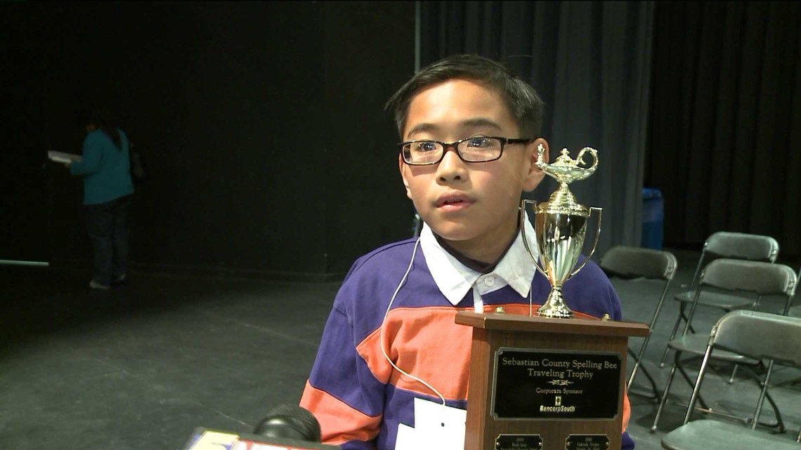 Sixth Grader Wins Second Sebastian County Spelling Bee | 5newsonline.com