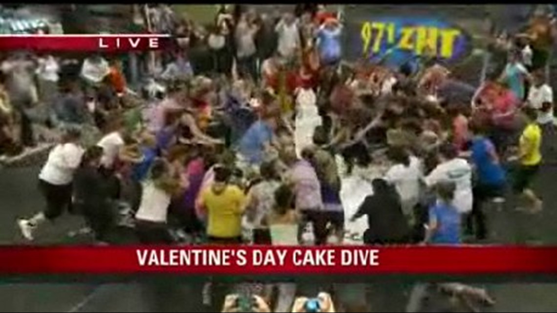 97 Women Dive into Cake for Diamond Ring | 5newsonline.com