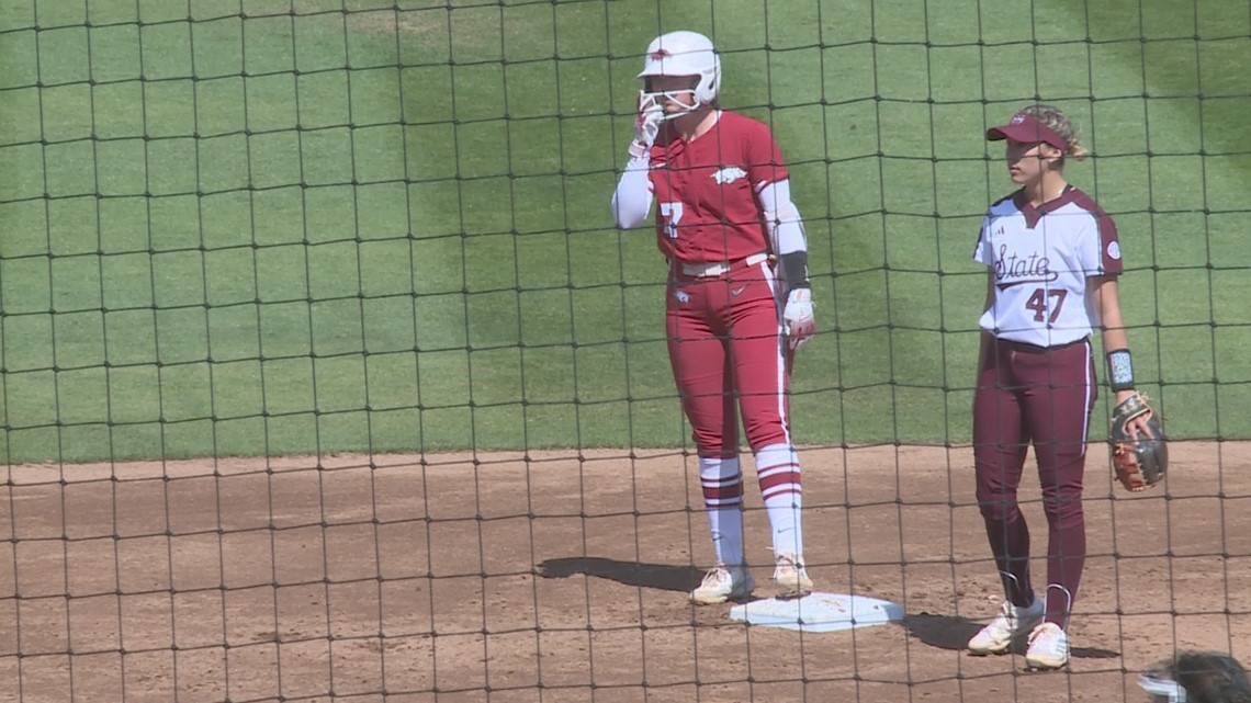Arkansas softball's Kennedy Miller named athlete of the week | 5newsonline.com