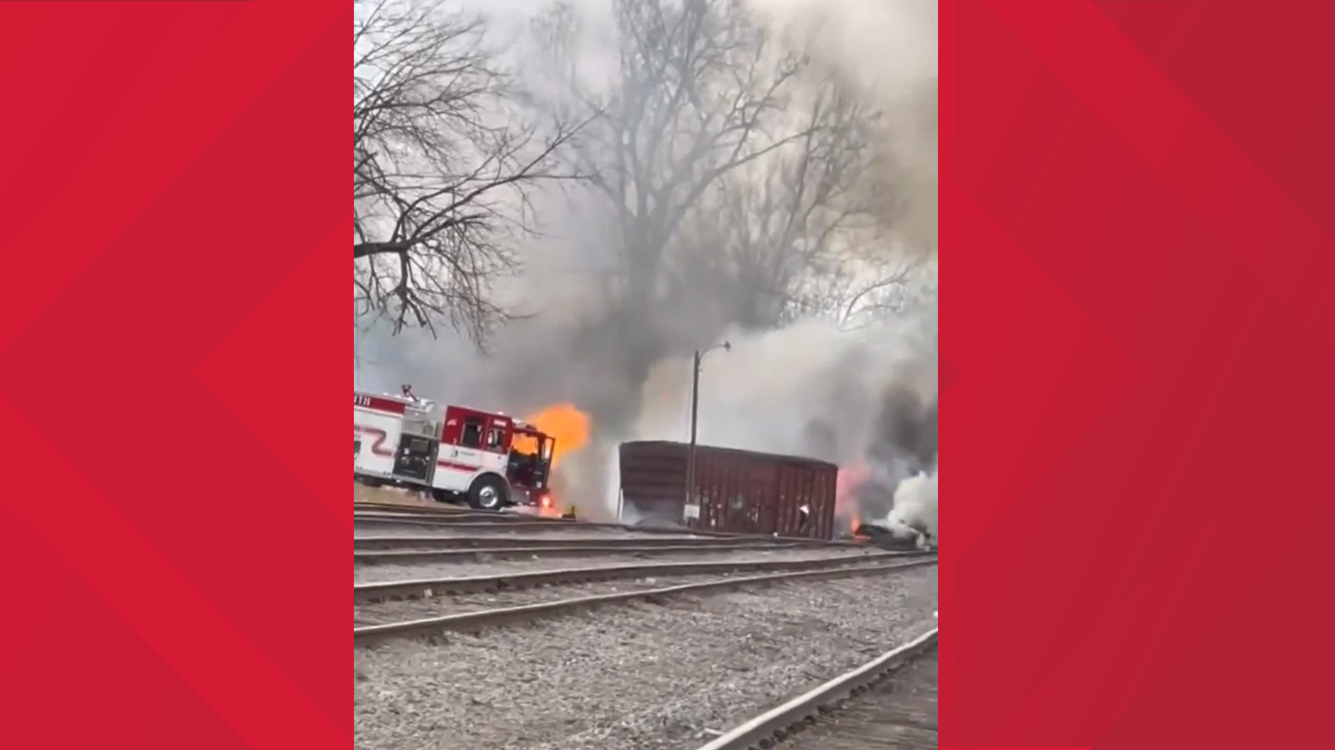 Train car fire underway in Fort Smith | 5newsonline.com
