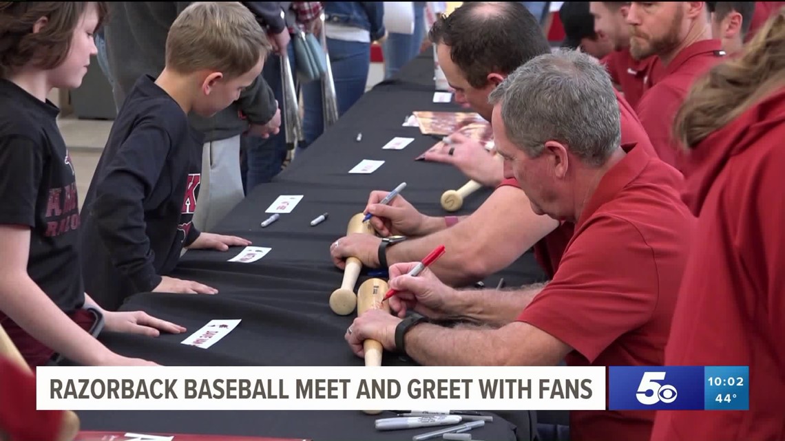 New Razorbacks Baseball Team To Meet At Northwest Arkansas Mall ...