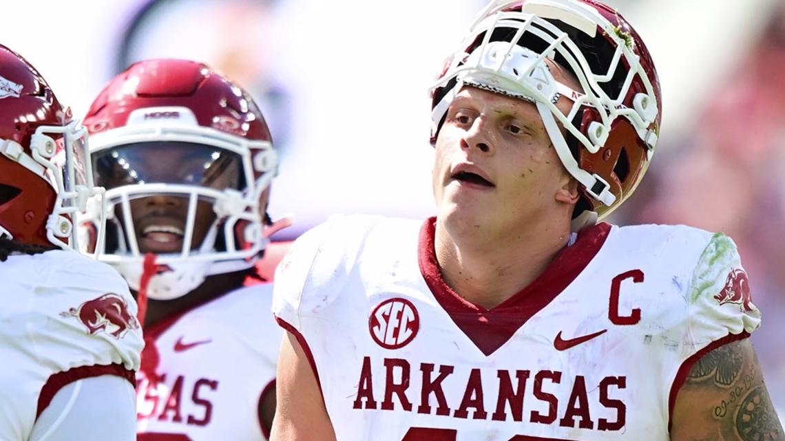 Arkansas DL Landon Jackson announces return for 2024 season ...