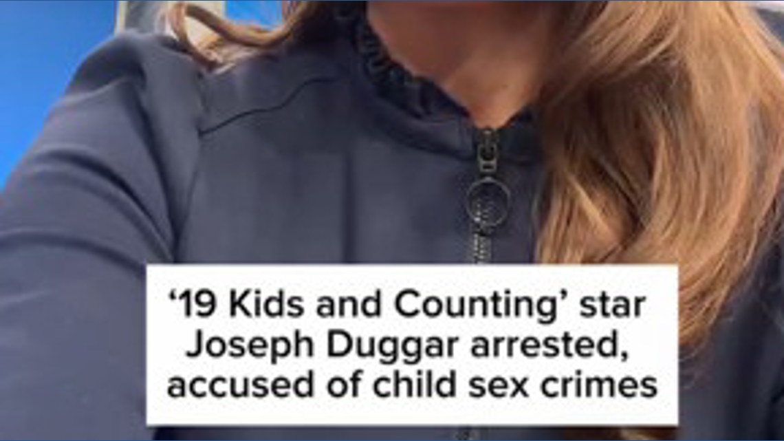 '19 Kids and Counting' star Joseph Duggar arrested on alleged child sex ...