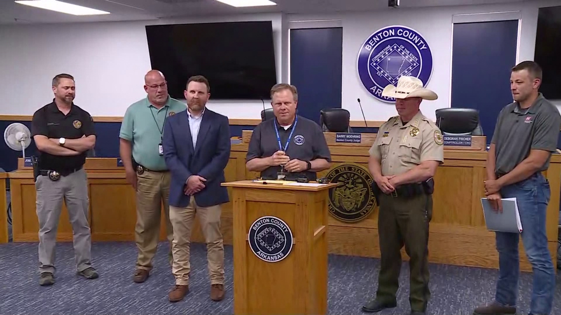 Press Conference: Benton County tornado relief efforts underway ...