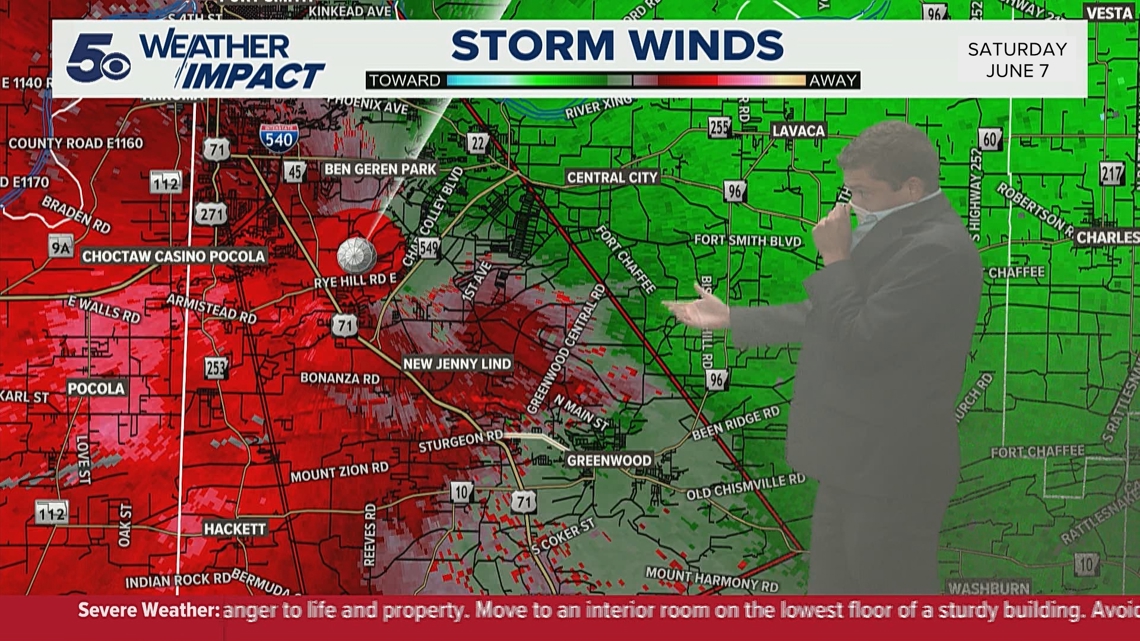 5NEWS Meteorologist Noah Simmons keeps tracking tornado warnings after ...