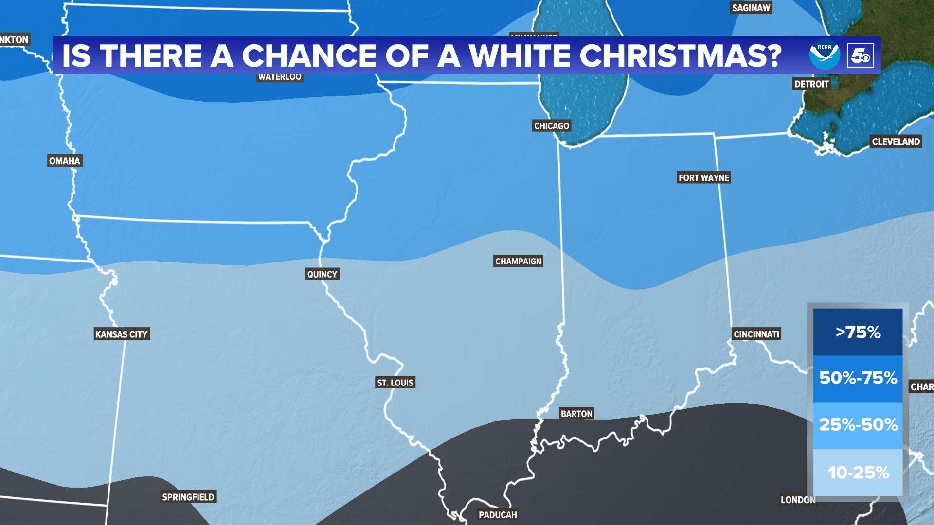 What is your chance for a white Christmas? | 5newsonline.com