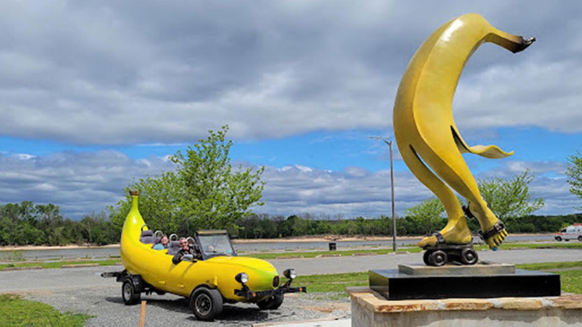 Carro banana ofrece paseos en Arkansas | 5newsonline.com