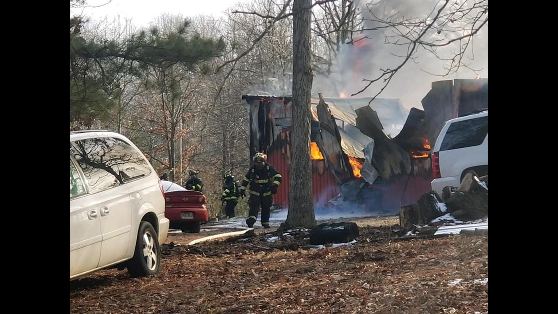 Several Fire Departments Respond To Structure Fire In Huntsville ...