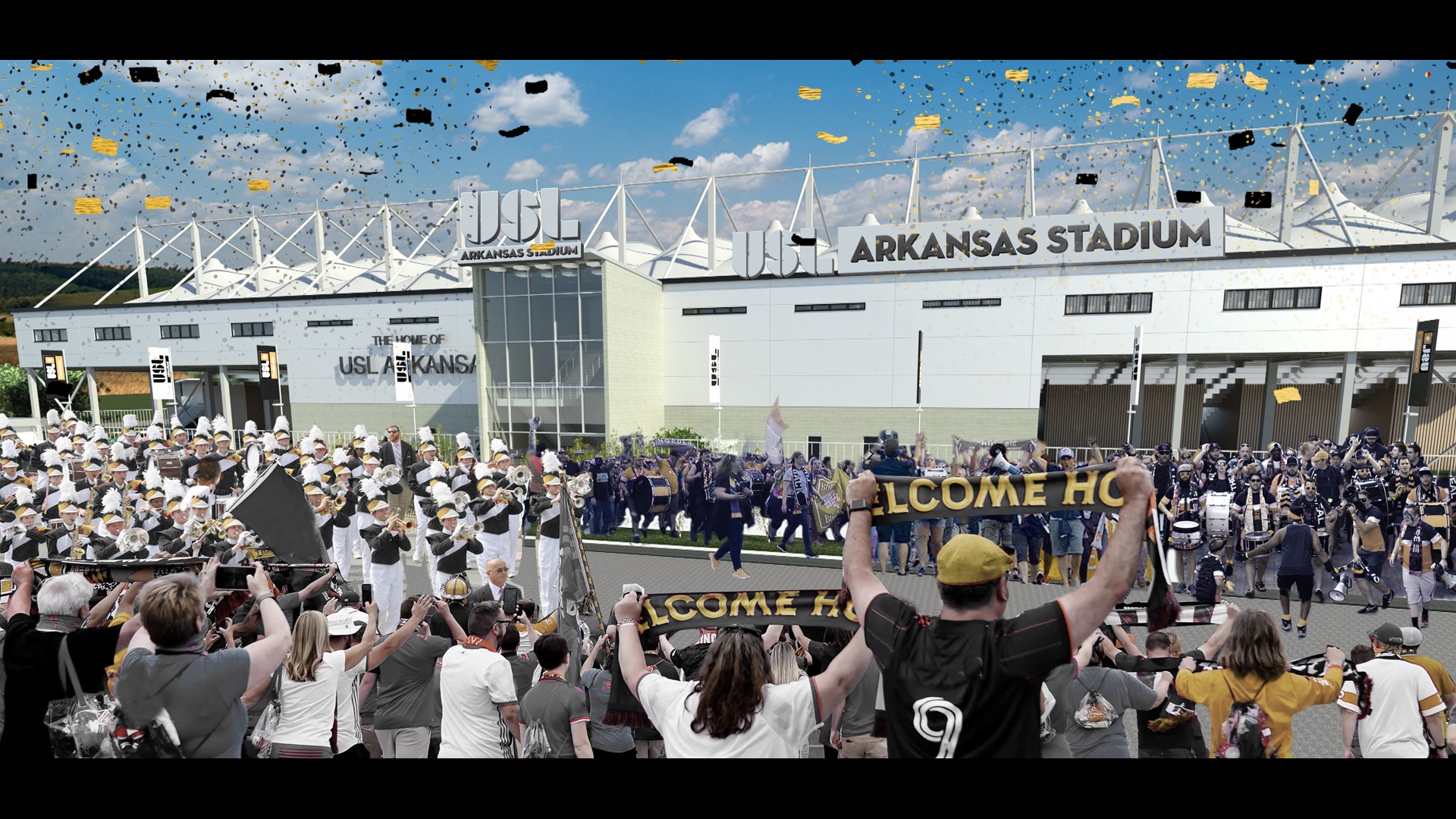 Arkansas pro soccer stadium: New renderings released | 5newsonline.com