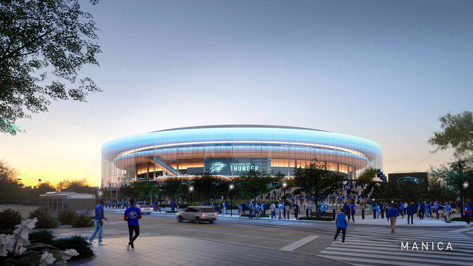 Renderings released for new OKC Thunder arena | 5newsonline.com