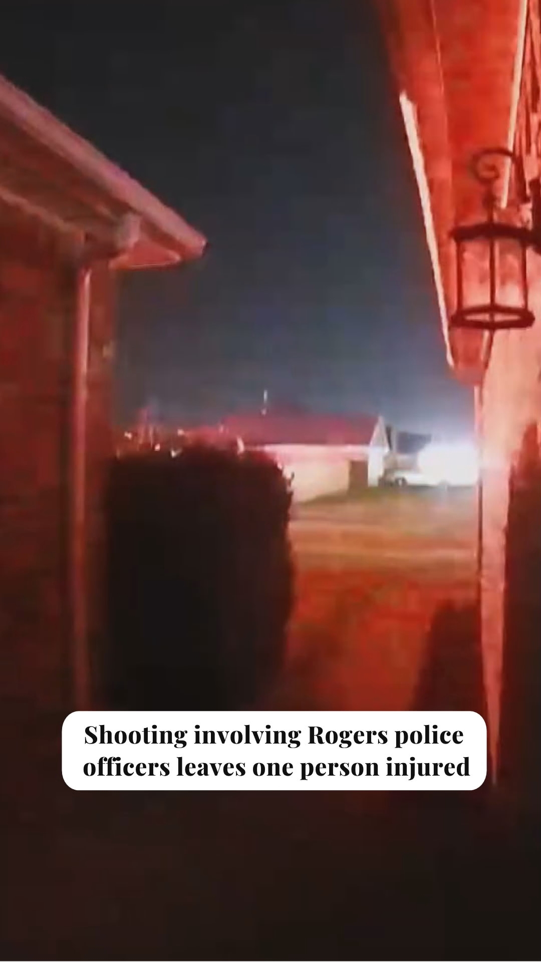 Rogers police shooting leaves one injured, no officers hurt ...