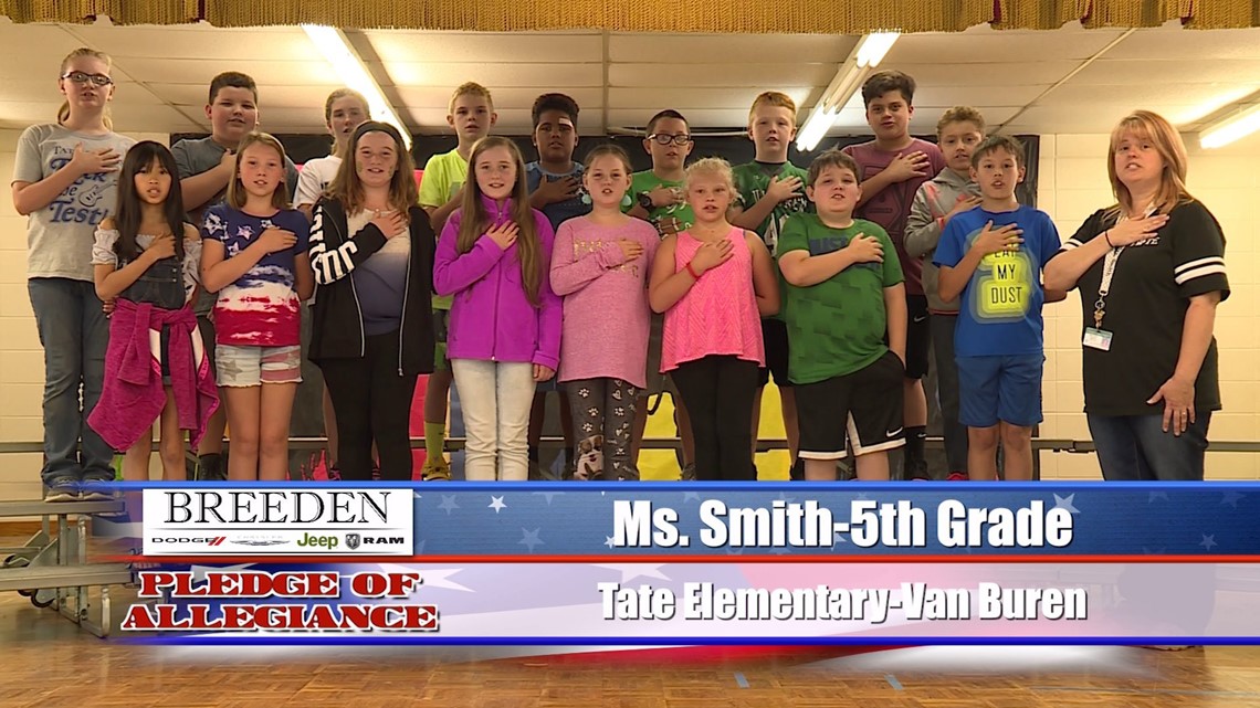 Ms. Smith – 5th Grade Tate Elementary, Van Buren | 5newsonline.com