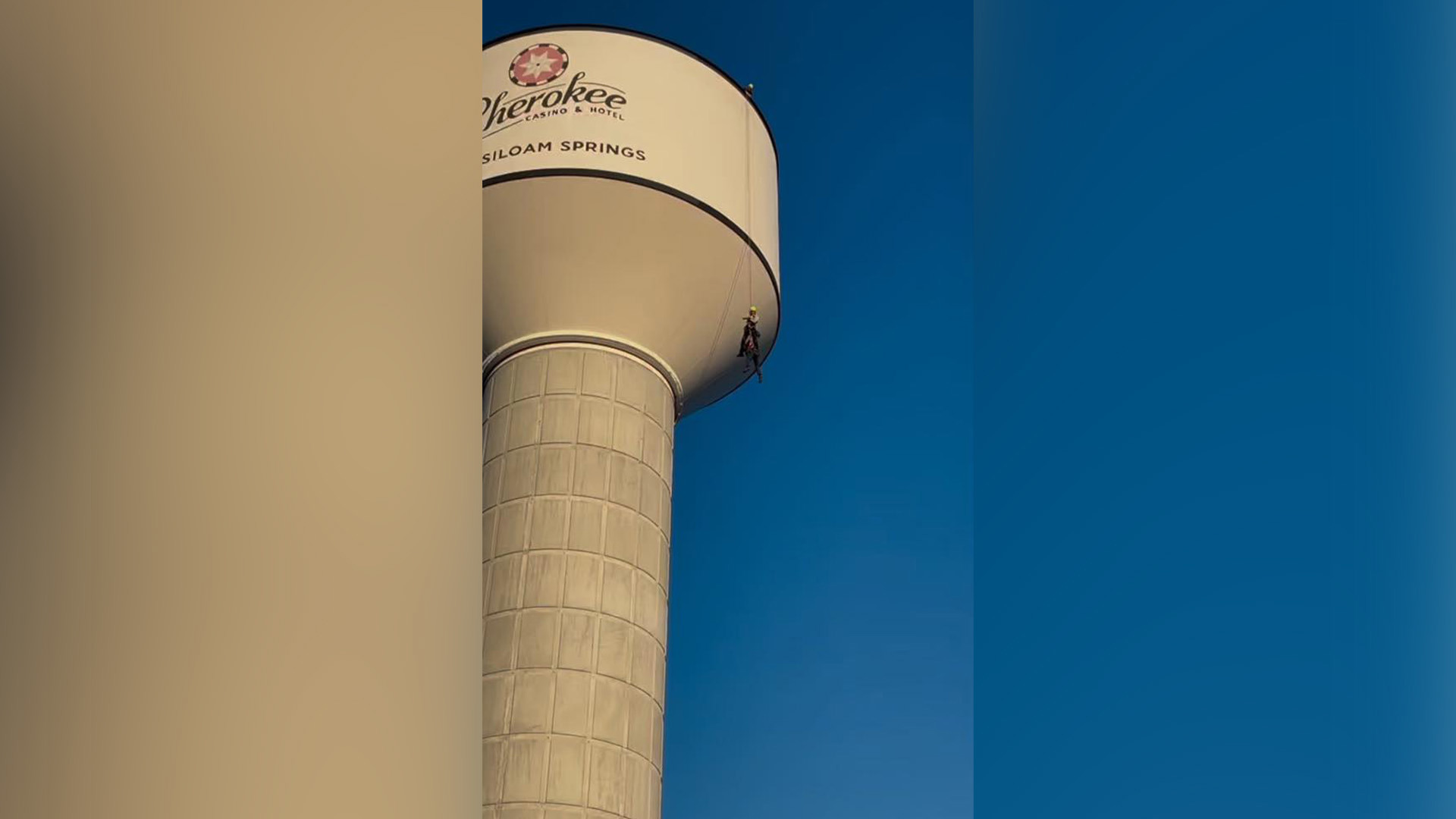 Fire department saves individual working on water tower in West Siloam ...