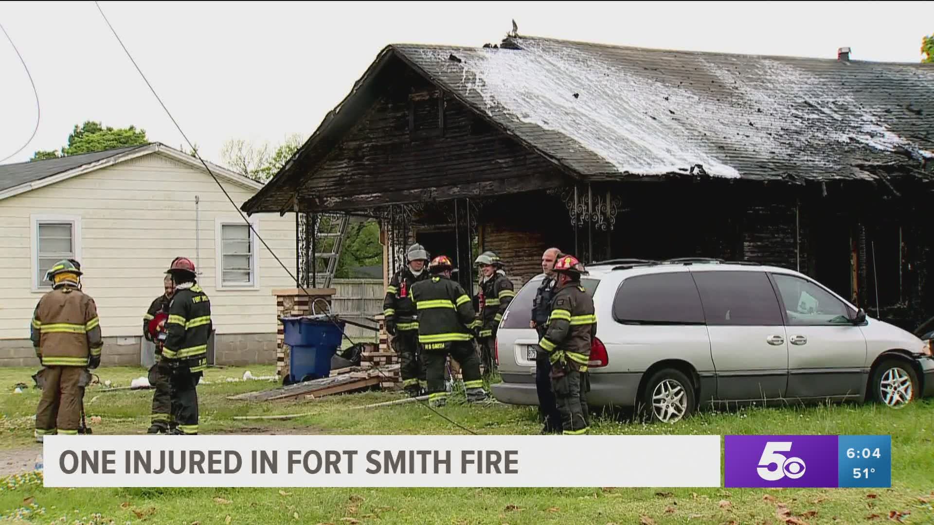 One injured in Fort Smith house fire | 5newsonline.com