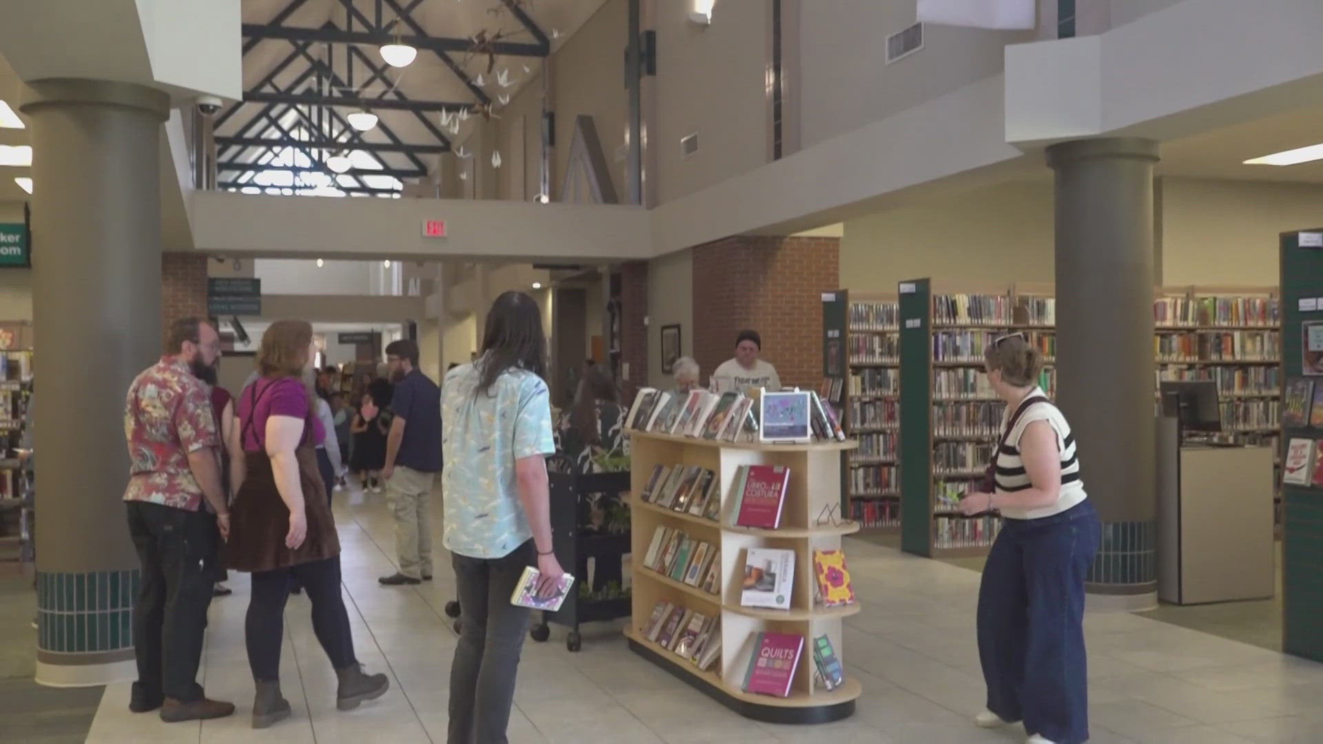 Rogers Public Library reopens two years after tornado damage ...