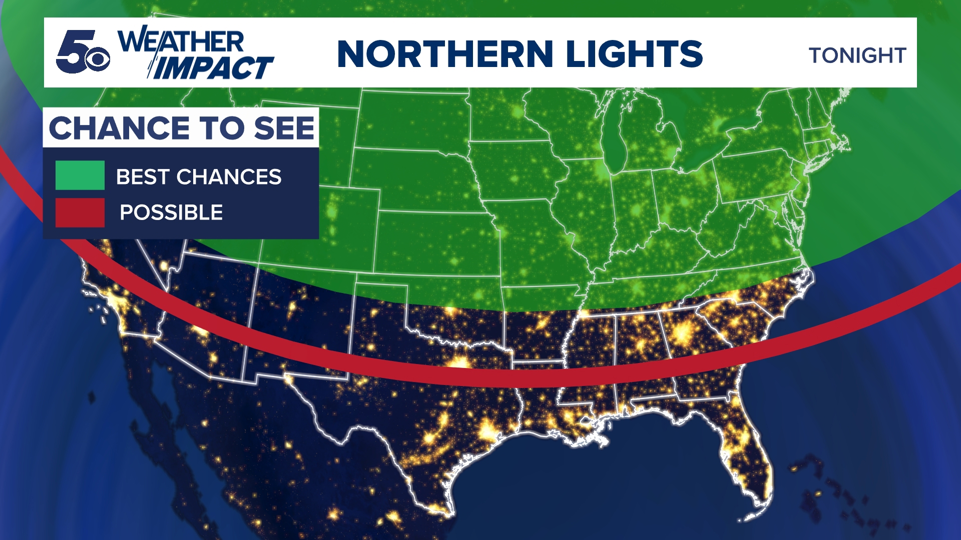 Northern lights possibly visible in Arkansas, Oklahoma | 5newsonline.com