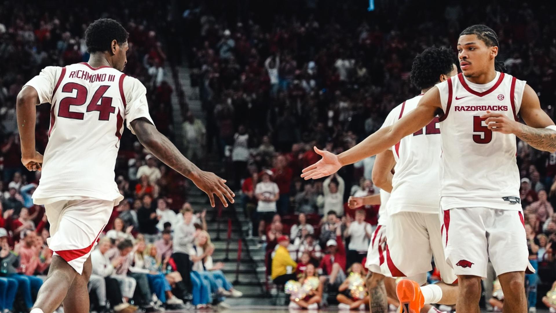 Game preview: Arkansas men's basketball heads to Gainesville for ...
