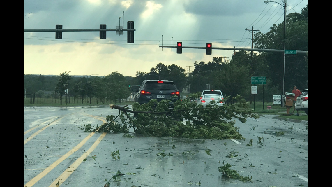 Storms Cause Damage Power Outages In Fayetteville 5newsonline