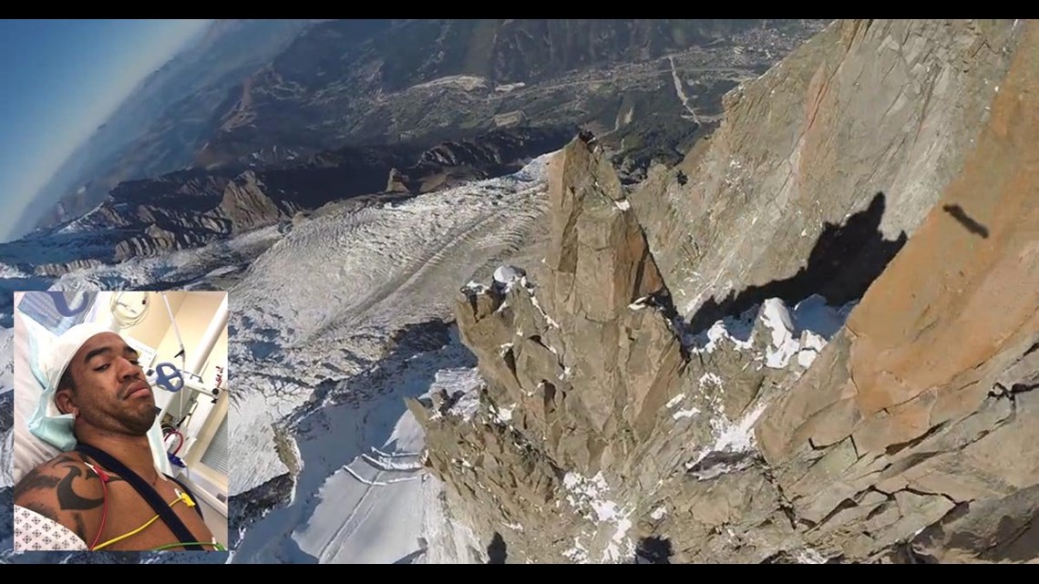 Daredevil Jumps From Mountain In Wingsuit, Records Own Crash Into Pine ...