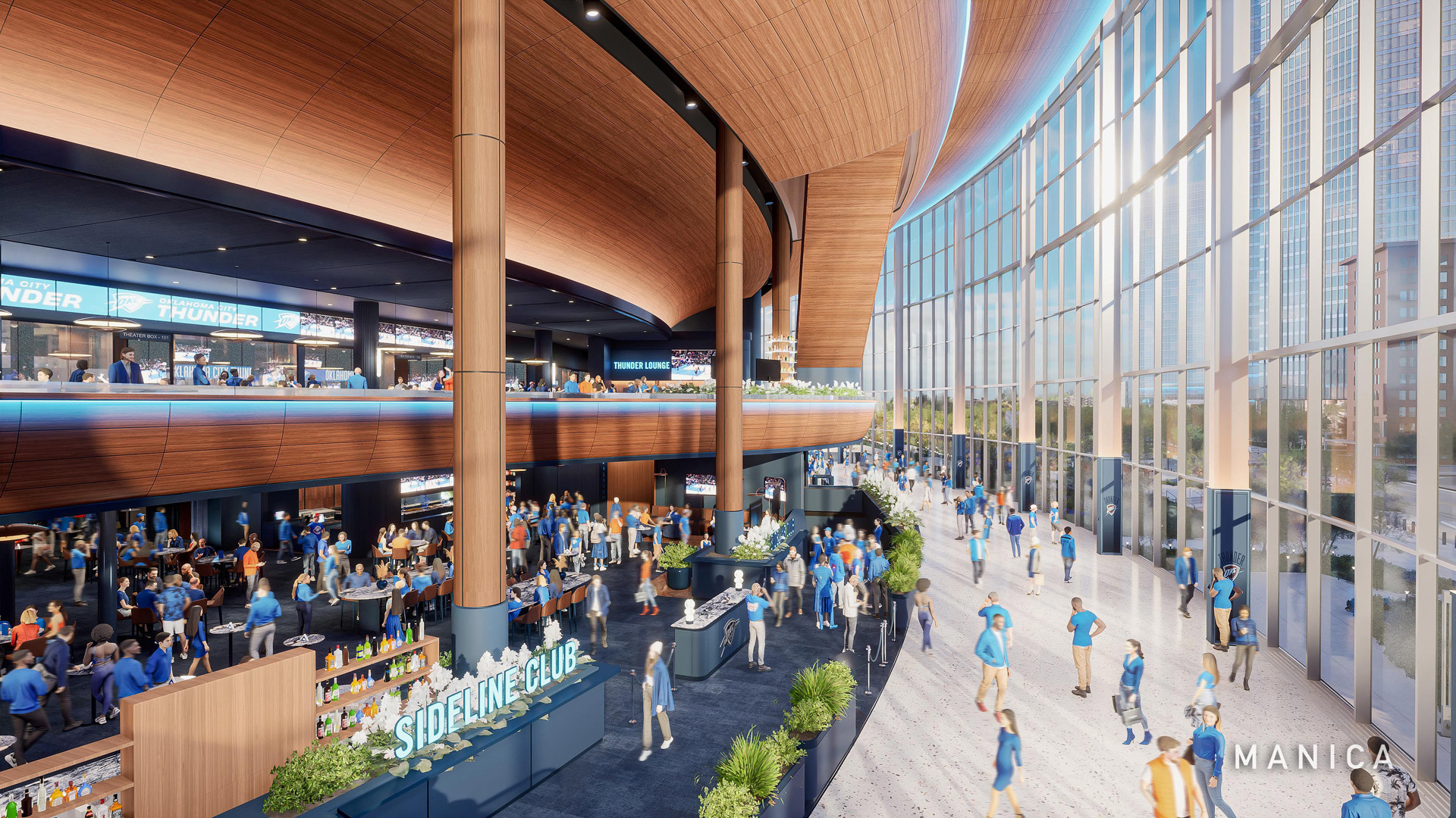 Renderings released for new OKC Thunder arena | 5newsonline.com
