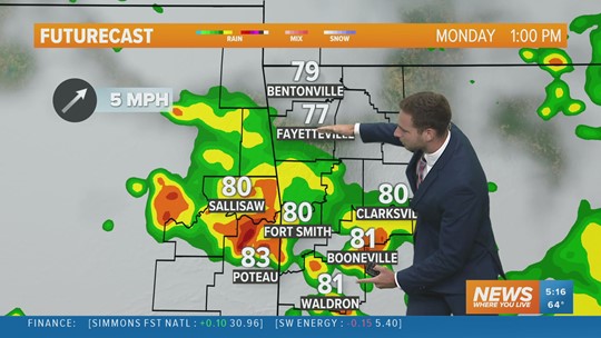 Weather Maps | Fort Smith/Fayetteville News | KFSM 5NEWS | 5newsonline.com