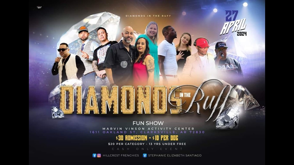 Diamonds in the Ruff Fun Show is coming to Clarksville | 5newsonline.com