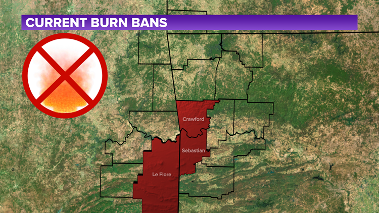 Burn bans in place for parts of Arkansas and Oklahoma | 5newsonline.com