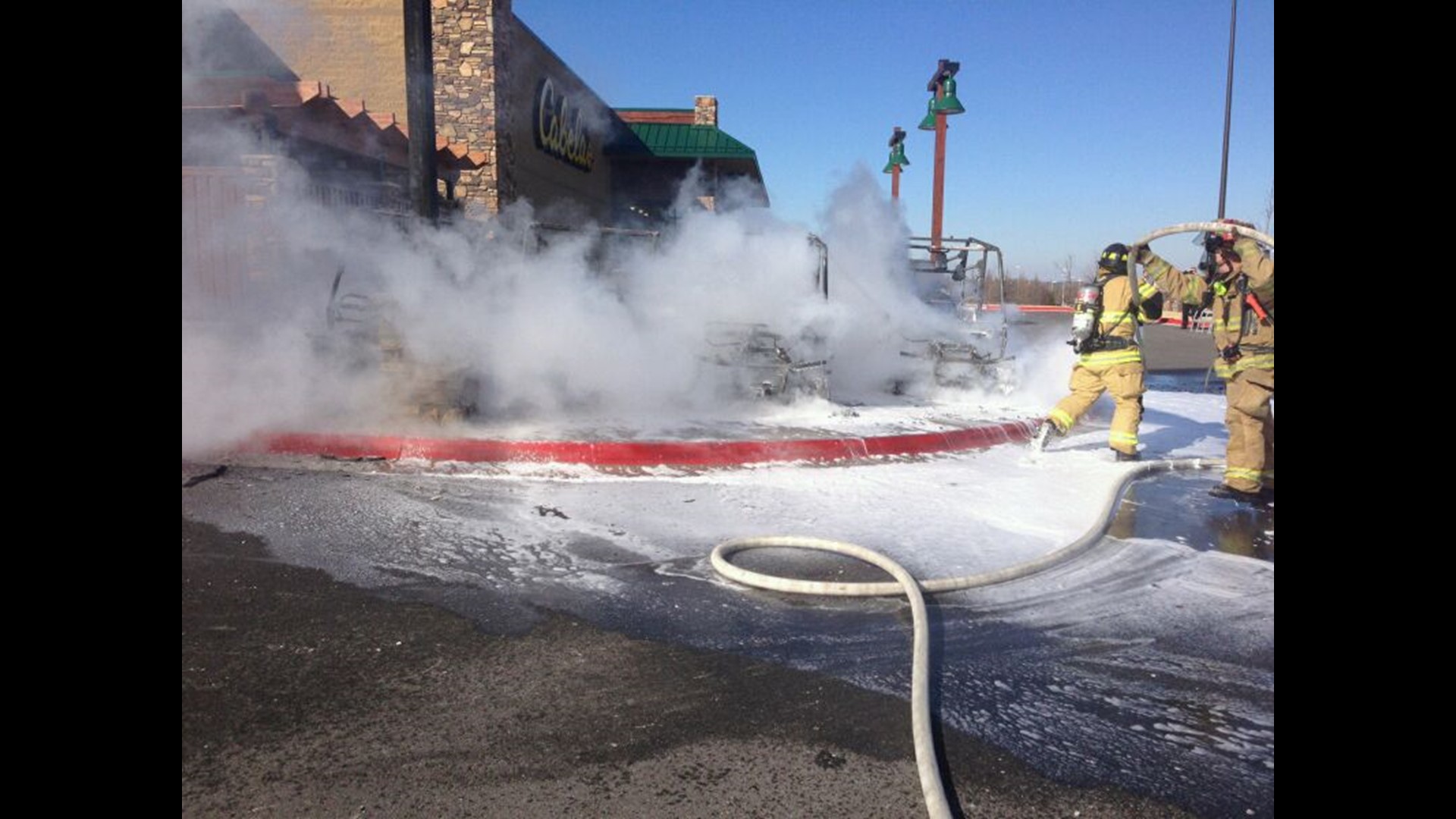ATVs Catch Fire at Cabela’s | 5newsonline.com