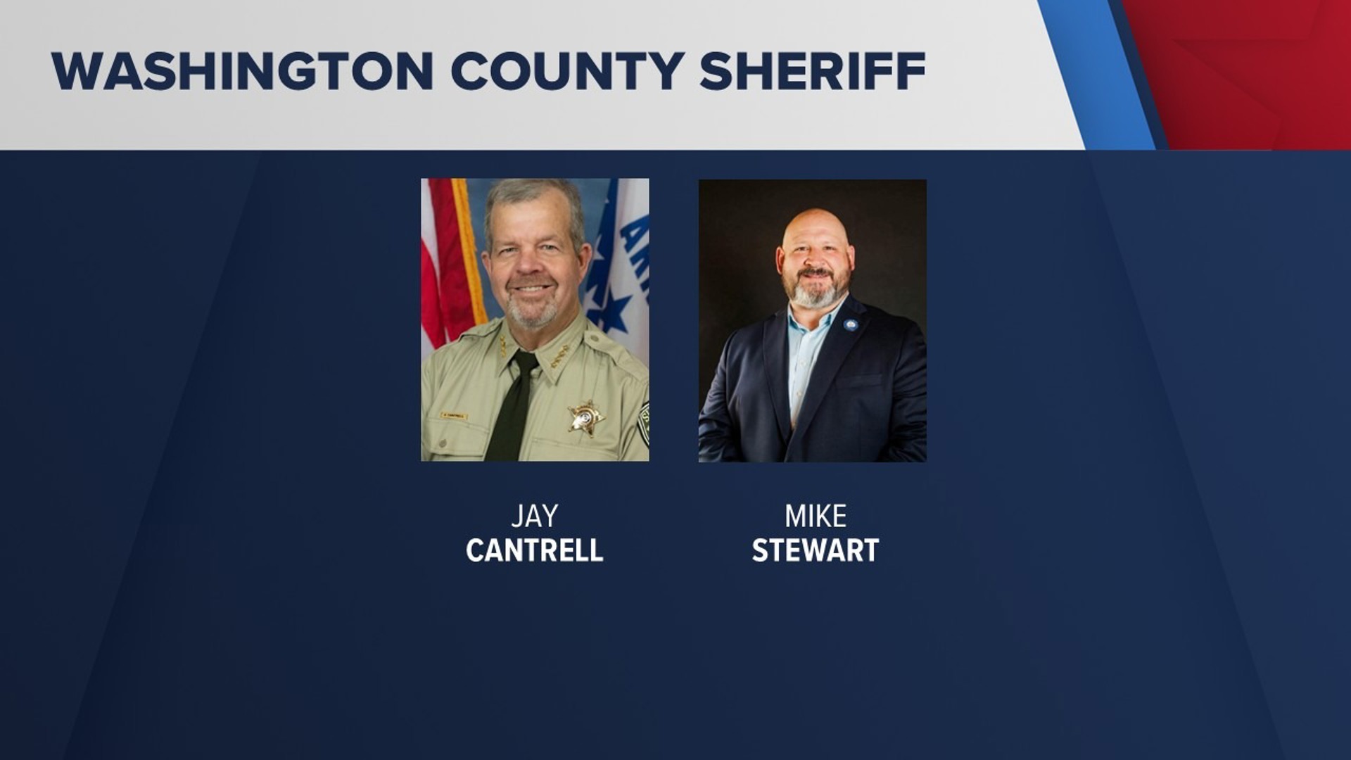 Jay Cantrell, Mike Stewart square off in Washington County sheriff ...