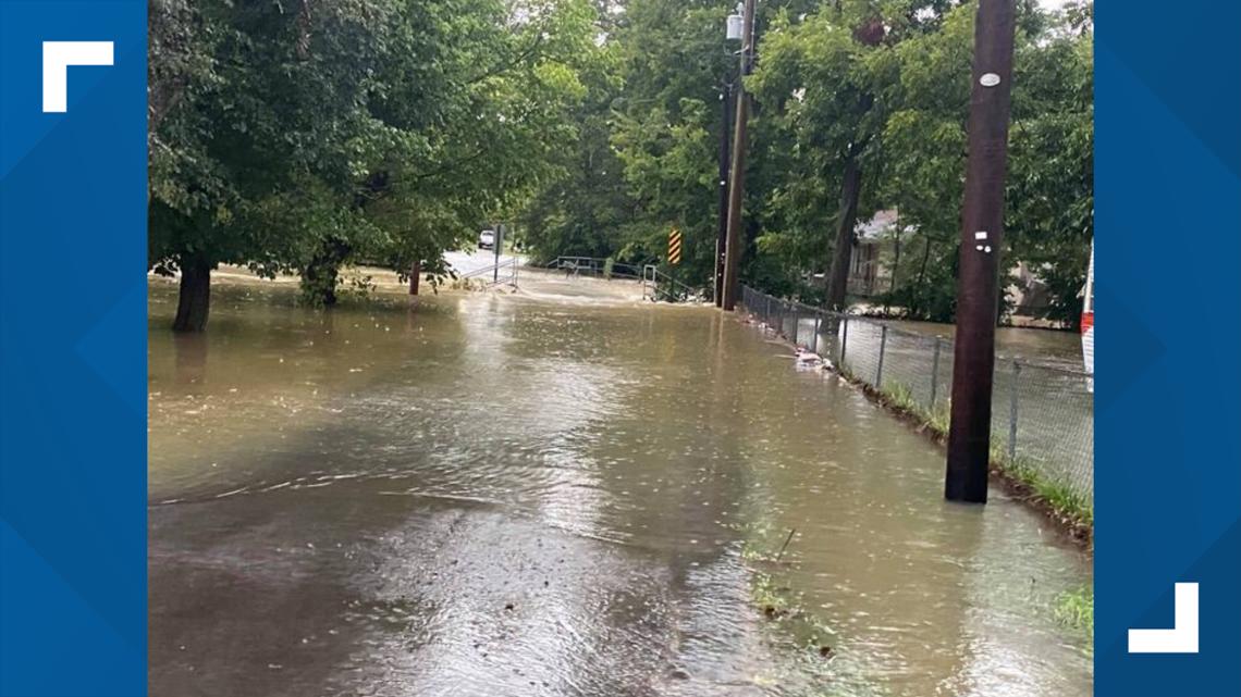 Area rescue crews work to assist those hit by flash flooding ...