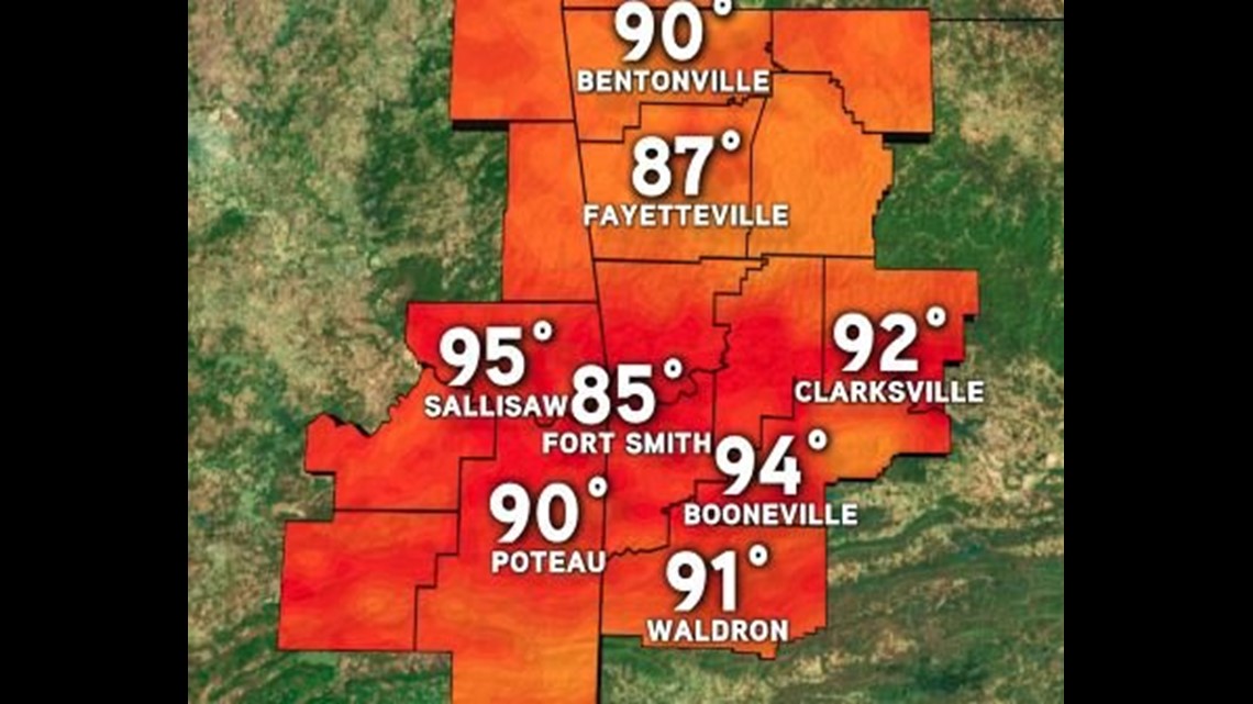 Stormy Weather In Van Buren, Fort Smith Area | 5newsonline.com