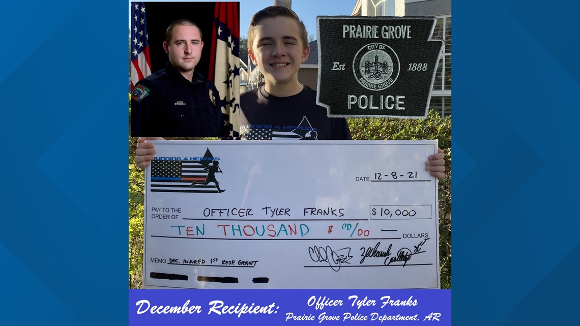 Officer Franks to receive $10k grant | 5newsonline.com
