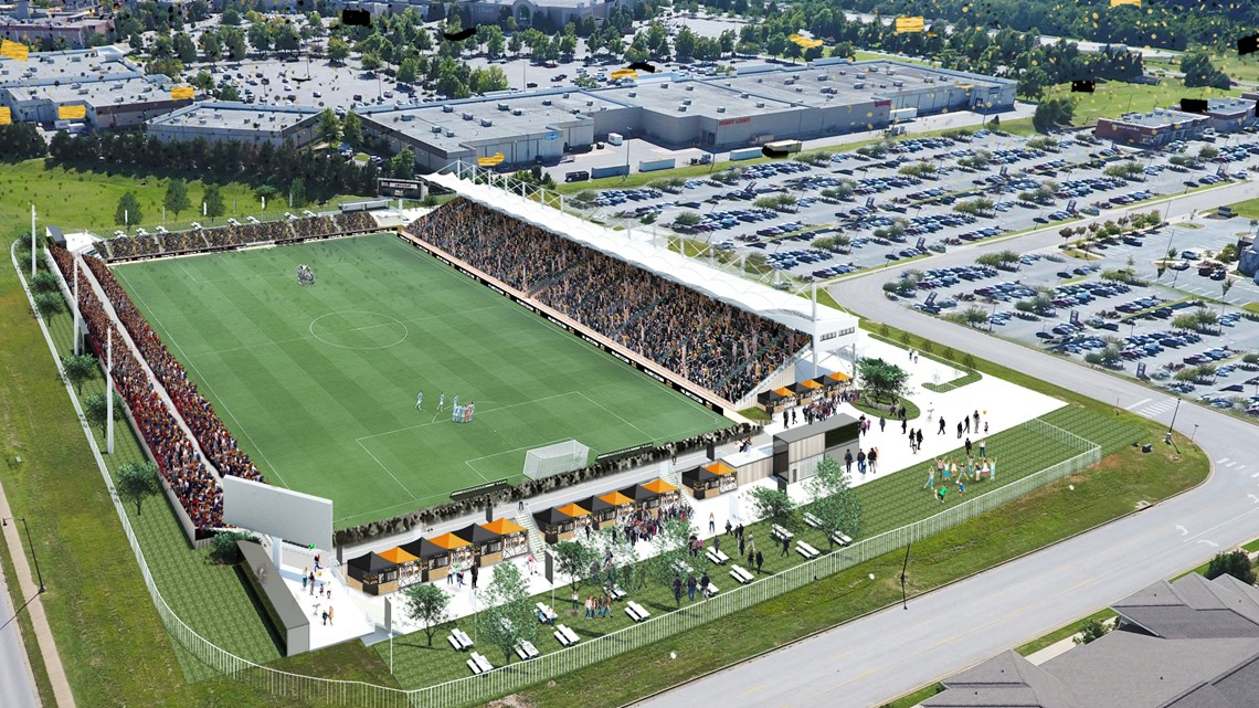 Arkansas pro soccer stadium: New renderings released | 5newsonline.com